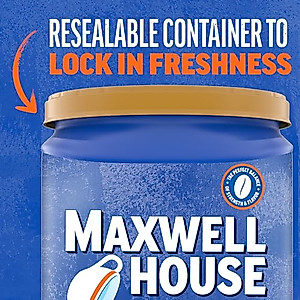 Maxwell House Breakfast Blend Light Roast Ground Coffee (38.8 oz Canister)