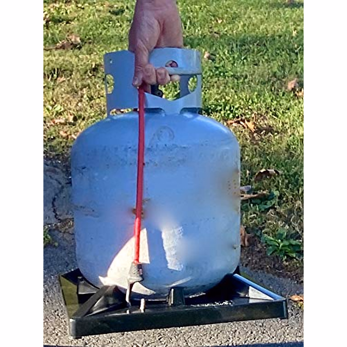 EZGO KRAN2 Propane Tank Holder and Stabilizer