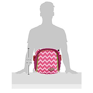 BubbleBum Inflatable Booster Seat - Travel Booster Seat - Car Booster Seat - Hybrid Booster Seat - Portable Booster Seat for Car - Foldable & Narrow Slim Design - Perfect for Kids 4-11yrs old - Pink