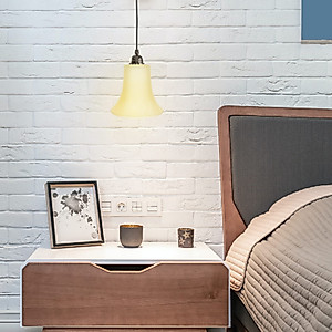 Uonlytech Chic and Stylish Lampshade Frosted Glass Fit for Table Ceiling Floor Lamps