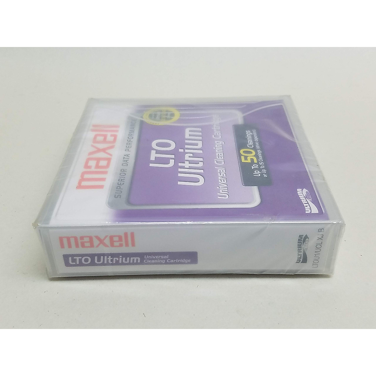 Maxell Universal Dry Process Cleaning Cartridge for LTO Ultrium 1, 2 & 3, 50 Uses (MAX183804)