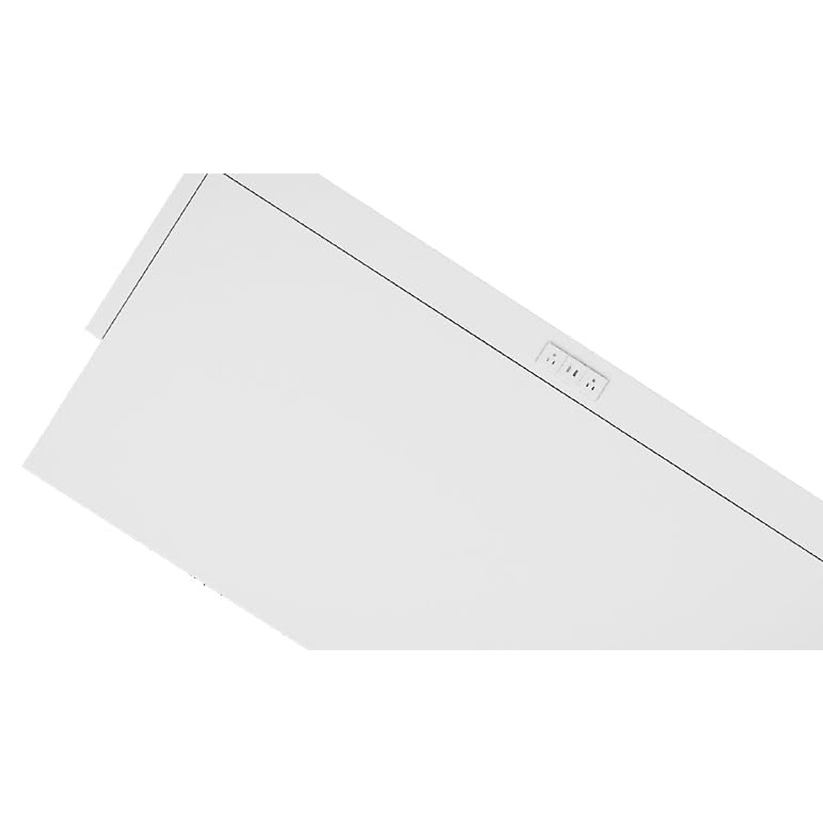 Orion Console Bed with Desk | Murphy Cabinet Bed Queen with Mattress Perfect for Home Office Guest Bed | Multipurpose Space-Saving Furniture (White)