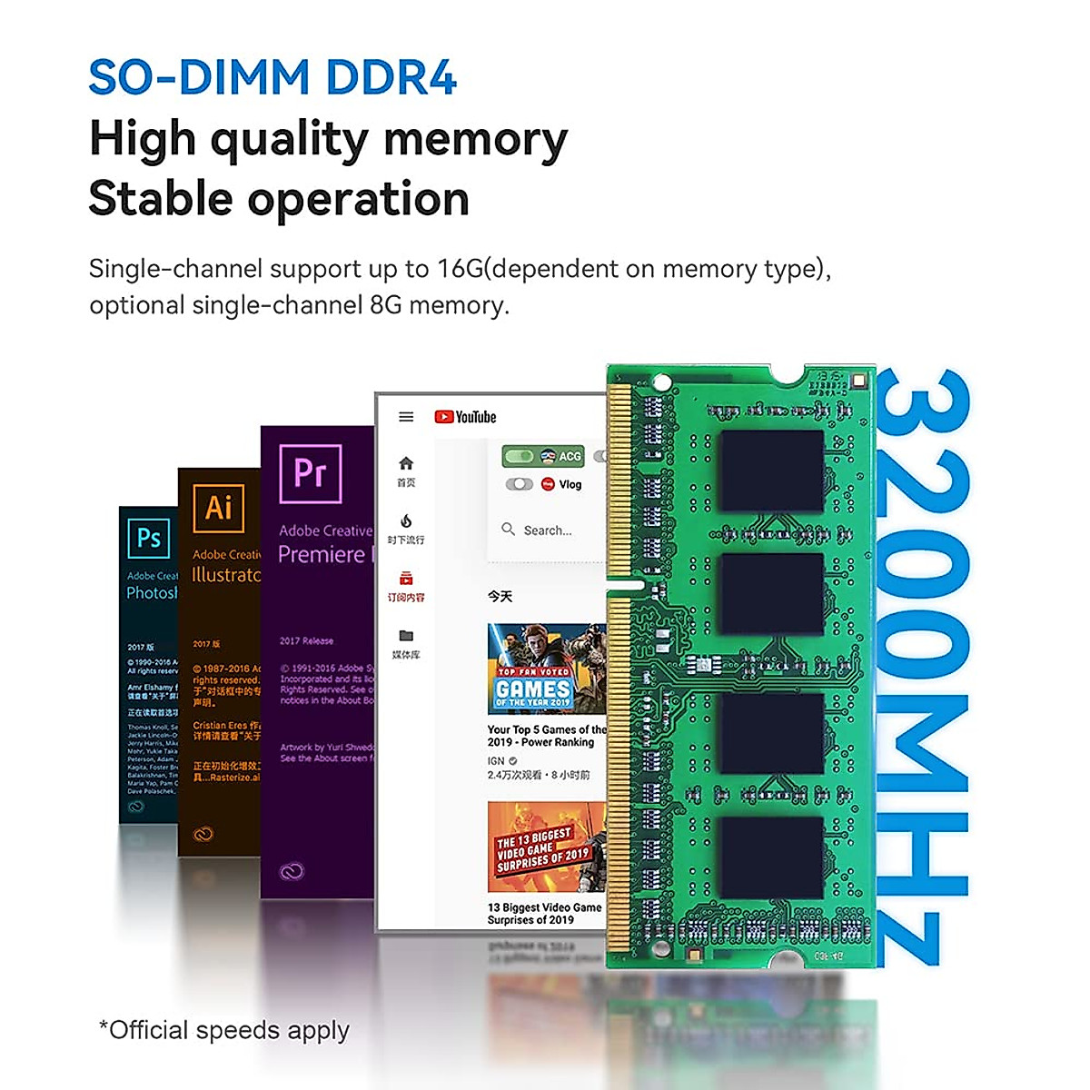 Beelink Mini PC, Mini S12 Pro Intel 12th Gen 4-Core N100(up to 3.4GHz), Mini Computer 16GB DDR4 RAM 500GB SSD, Desktop PC Dual HDMI 4K UHD/Gigabit Ethernet/WiFi6/BT5.2/W-11/HTPC/W-11 Pro