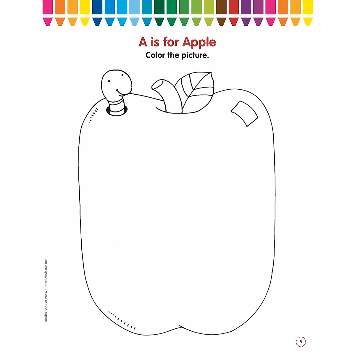 Jumbo Book of Pre-K Fun Workbook