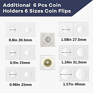 Paper Money World Currency Collection Album Book Binder,40 Pockets Dollar Holders Sleeves for Protector/Collector (Large Currency Album Binder)