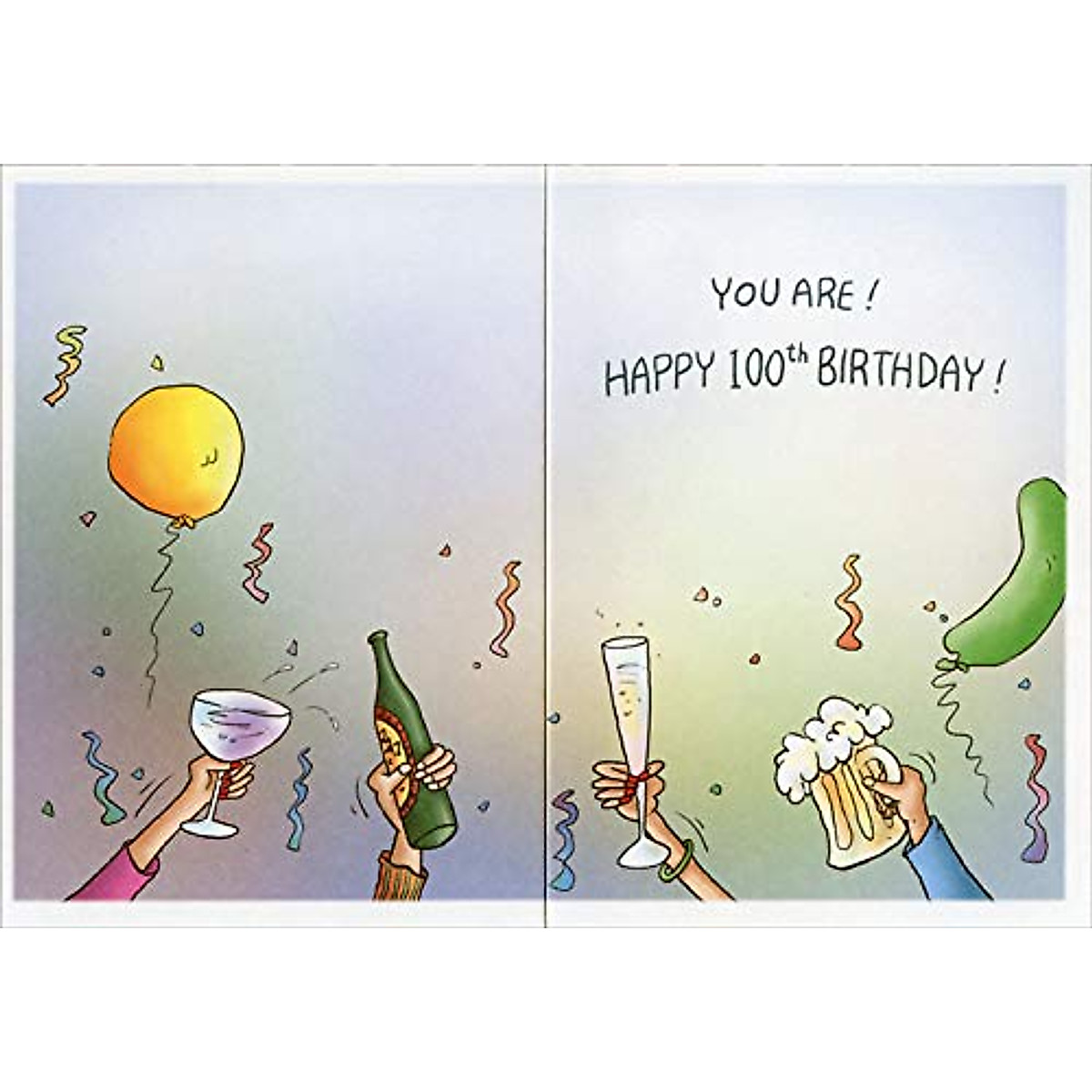 Fireworks 100 Oatmeal Studios Funny 100th Birthday Card