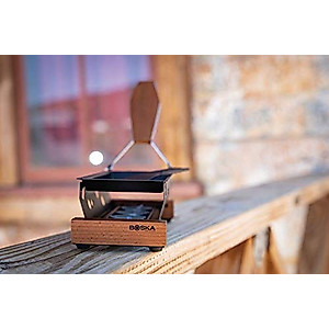 Boska Raclette Grilling Set - Partyclette To Go Vienna Set - Suitable for Cheese, Meat, Fish, and Vegetables - Portable Non-Stick - Dishwasher Safe Wedding Registry Items