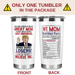 Gifts for Mom from Daughter Son - Mom Birthday Gifts, Birthday Gifts for Mom, Mother Birthday Gifts - Mothers Day Gifts, Mothers Day Gifts for Mom Wife - New Mom Gifts for Women - 20 Oz Mom Tumbler