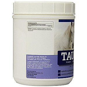 Uckele Taurine Horse Supplement - Calmative Support Formula for Horses - Equine Vitamin & Mineral Supplement - 2 pound (lb)