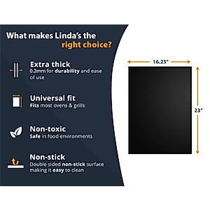 Oven Liners with Oven Rack Shields Bundle - Keep Your Oven Clean and Your Hands Safe from Burns with Non-Stick Heat Resistance Silicone Protectors