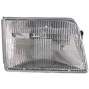 Evan Fischer Headlight Kit Compatible With 1993-1997 Ford Ranger With Corner Light Driver and Passenger Side