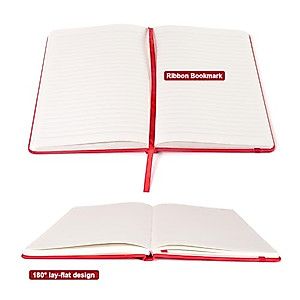 8 Pack Lined Journal Notebooks, 240 Pages, 5.5 x 8.3 inch, 8 Colors, Comix A5 Hardcover Notebooks, Classic College Ruled Notebooks for Writing