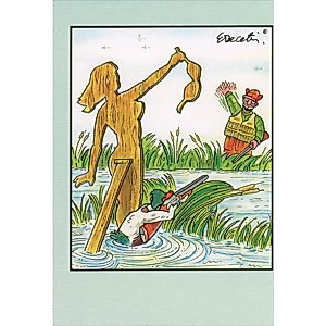 Duck Decoy - Eric Decetis Funny Birthday Card