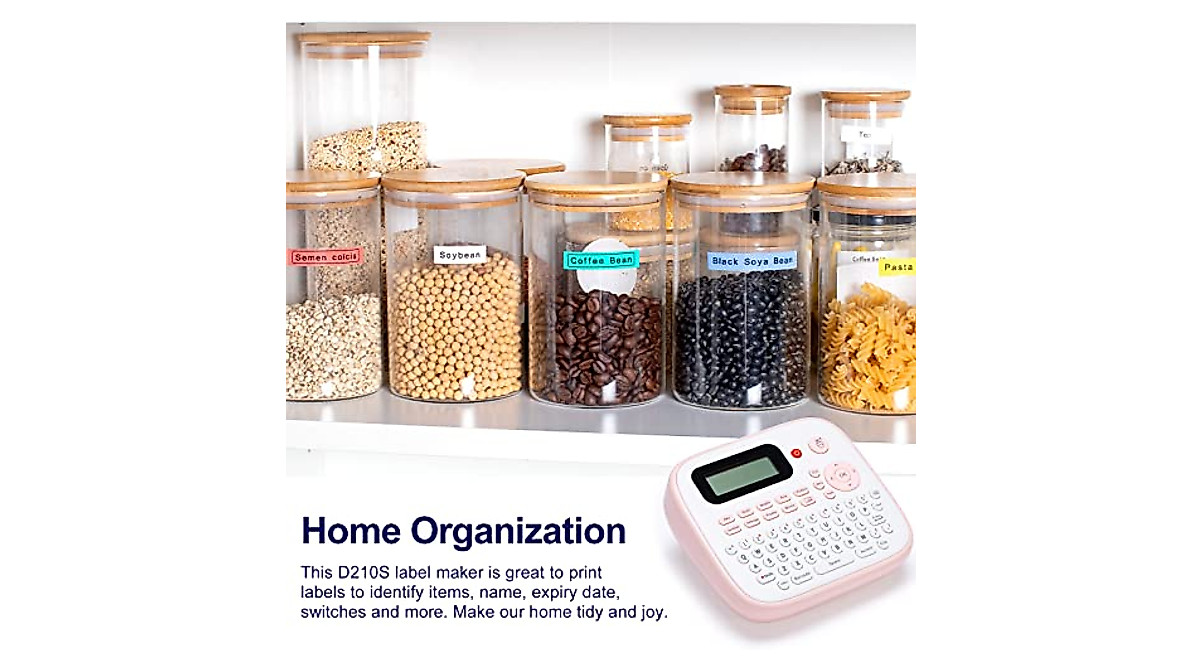 Labelife Portable Label Maker - Easy & Durable for Home & Office
