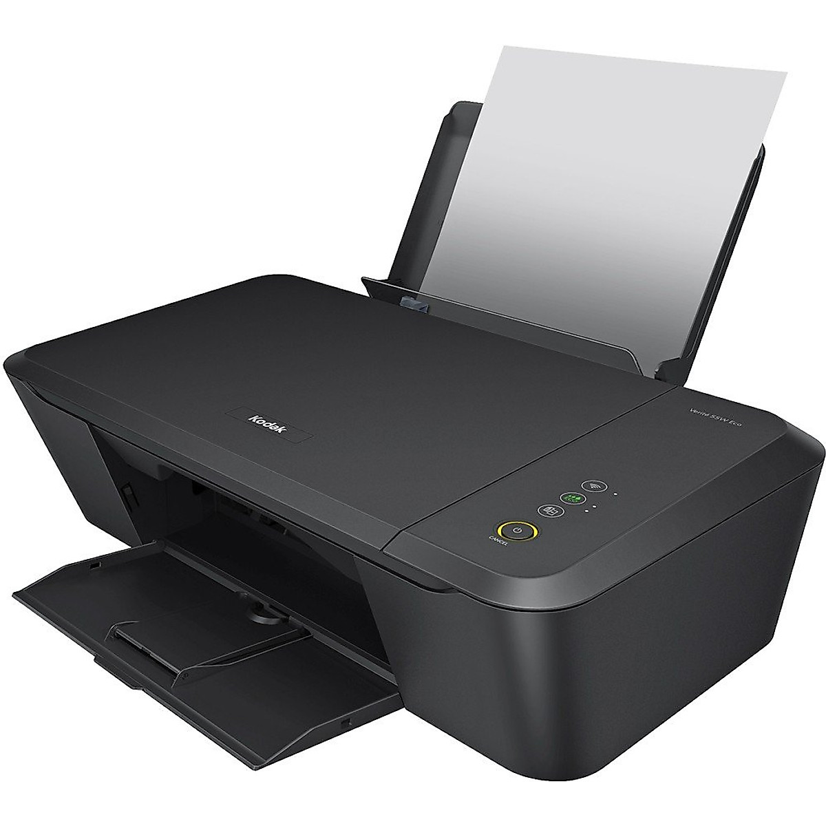Kodak - Verite 55W Eco Wireless All-In-One Printer (Full Black and Color Ink in the Box)