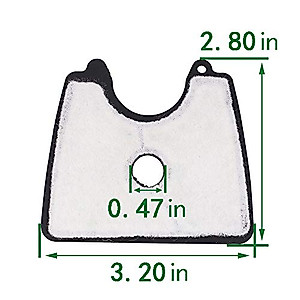 Yermax C1Q-W37 Carburetor with 545112101 Filter for Husqvarna 125B 125BX 125BVX Handheld Leaf Blower Jonsered B2126 BV2126 Replace 545081811 590460102 & 581798001