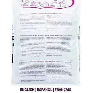 Litter Pearls Micro Crystals Unscented Non-Clumping Crystal Cat Litter with Odorbond, 7 lb, White, Clear and Blue Crystals (LPMC7)