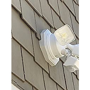 iMBAPrice 8141-1 Vertical Siding Lamp Octagon Mounting Kit with Built-in Box for 1/2 Inch (0.5") Outdoor Vertical Siding Lap
