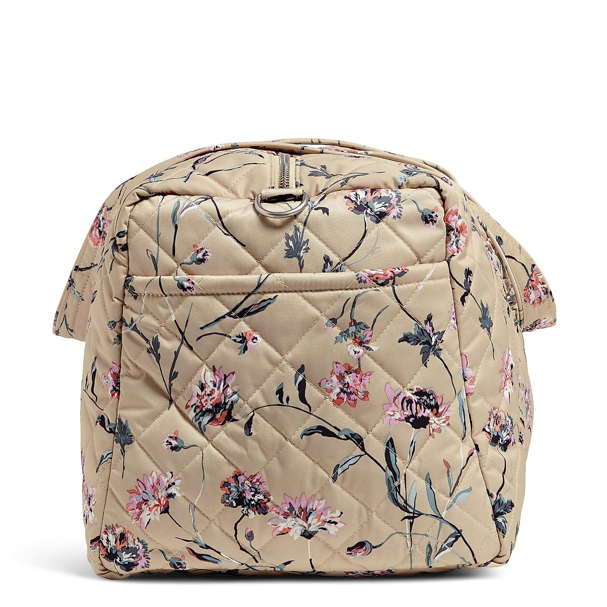 Vera Bradley Women's Performance Twill Medium Travel Duffle Bag, Strawflowers, One Size