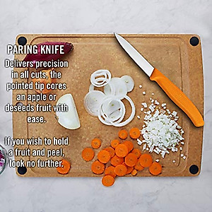 Victorinox Paring Knife, 3.25 in, Orange