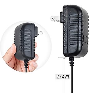 SupplySource AC Adapter for Craig CTFT751-Blue-B CTFT751-BE-B CTFT751BEB TFT Swivel Portable DVD/CD Player