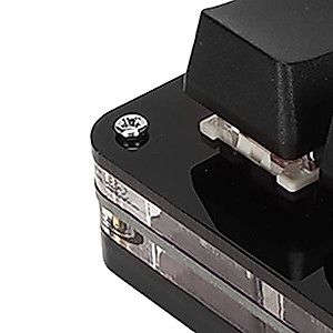 Zyyini 6 Keys Keyboard, Red Switch Full Key Custom Hot Swappable Mini Portable Keypad,One Handed Gaming Keyboard,Quick Copy and Paste Keyboard for PC Laptop,for Office, Game, Music, Media