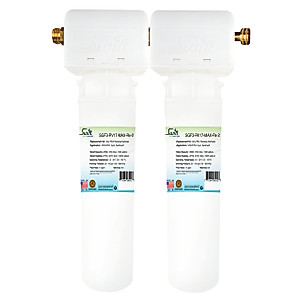 Swift Green Filters 10000 Gallons Under Sink Water Filtration System - NSF/ANSI 42 Certified,Direct Connect,Ultra High Capacity,0.5 Micron Filtration for 99.99% Chlorine and Odor Removal - Made in USA