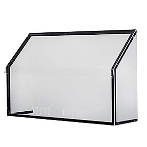 Single Action Station Shield w/Frame, 35 1/2 x 31 9/10 x 13 1/4"