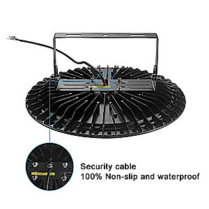 Donzake 50W UFO LED High Bay Light lamp Factory Warehouse Industrial Lighting 10000 Lumen 6000-6500K IP65 Warehouse LED Lights- Commercial Bay Lighting for Garage Factory Workshop Gym (50W 1pcs)