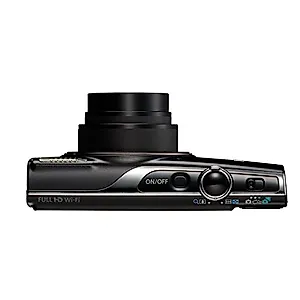 Canon PowerShot ELPH 360 Digital Camera w/ 12x Optical Zoom and Image Stabilization - Wi-Fi & NFC Enabled (Black)