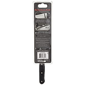 KitchenAid KKFTR8BROB Classic Forged Series Triple Rivet Serrated Bread Knife, Onyx Black, 8"