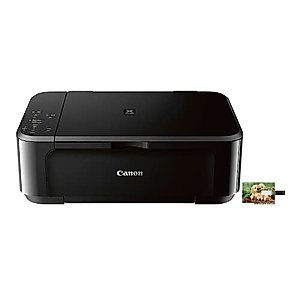 Canon PIXMA MG36 20 Wireless All-in-One Color Inkjet Printer with Mobile and Tablet Printing, 4800 x 1200 dpi6, Auto Duplex Printing, Borderless Photos, Black, 32GB Durlyfish USB Card, PIXMA MG3620