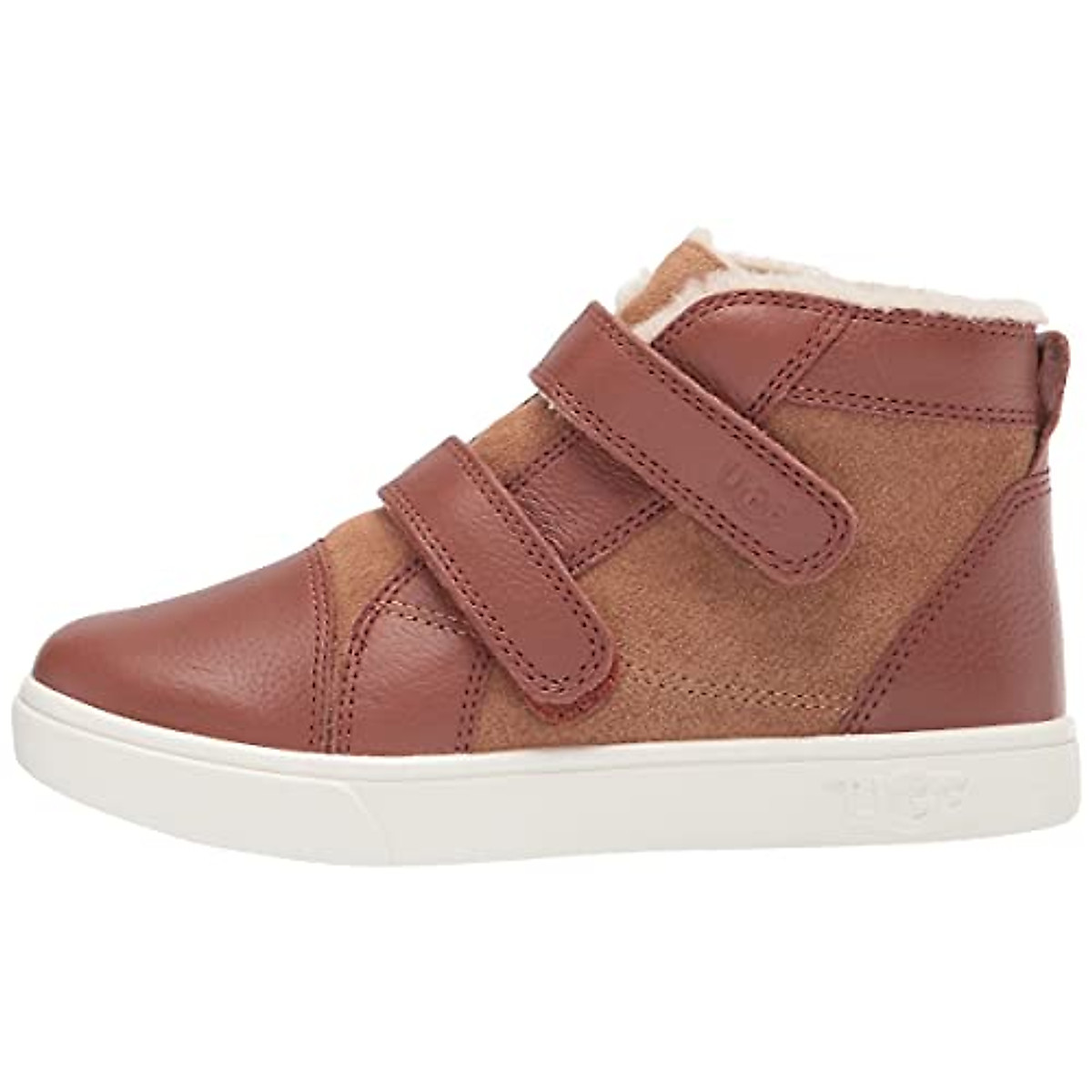 UGG unisex child Rennon Ii Sneaker, Chestnut, 11 Little Kid US