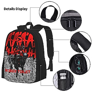 Moare Skibidi Toilet Backpacks Set for University with Backpacks Lunch Bag Pencil Case Pencil Bag