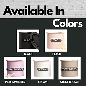 Fragranthetic (Empty Candle Tins 8 oz with Lids - 12-Pack of Bulk Candle Jars for Making Candles, Arts & Crafts, Storage, Gifts, and More - Empty Candle Jars with Lids (Cream)