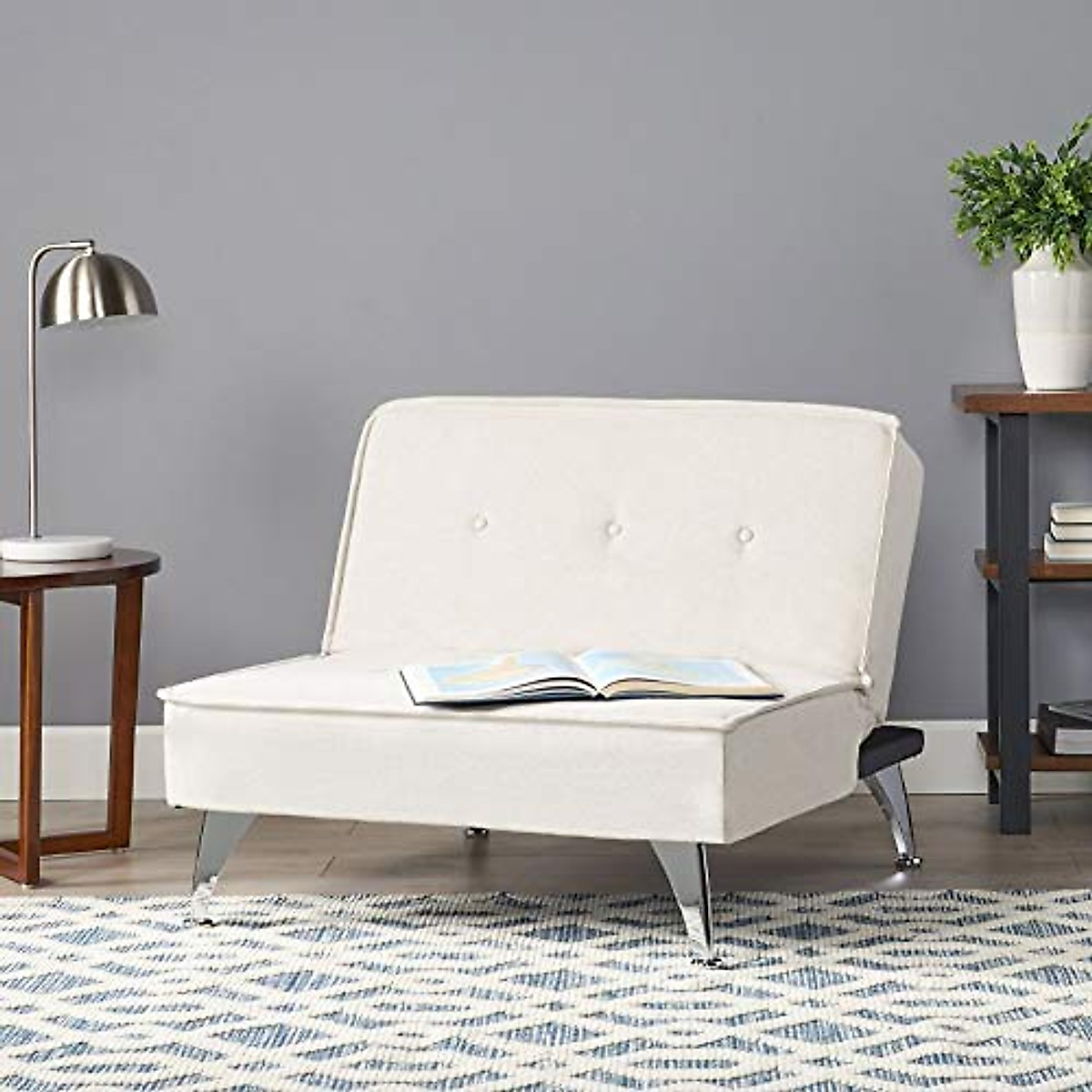 Christopher Knight Home Gemma Fabric Sofa Bed, Mellow Ivory, Dimensions: 37.00”D x 36.25”W x 29.00”H