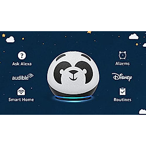 Echo Dot (4th Gen, 2020 release) Kids | Designed for kids, with parental controls | Panda