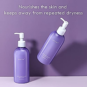 Kimtrue Body Lotion with Hyaluronic Acid 300ml & Hand Cream for dry hands with Niacinamide and 2% Tranexamic acid