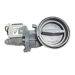 IEXCAUW OEM W10425238 Washer Water Pump Compatible with Whirlpool, Maytag, Amana Washing Machine, Replaces WPW10605427, WPW10425238, AP6023357, PS11756700(Fits Models: 7MW, NFW, WFW, CFW And More)