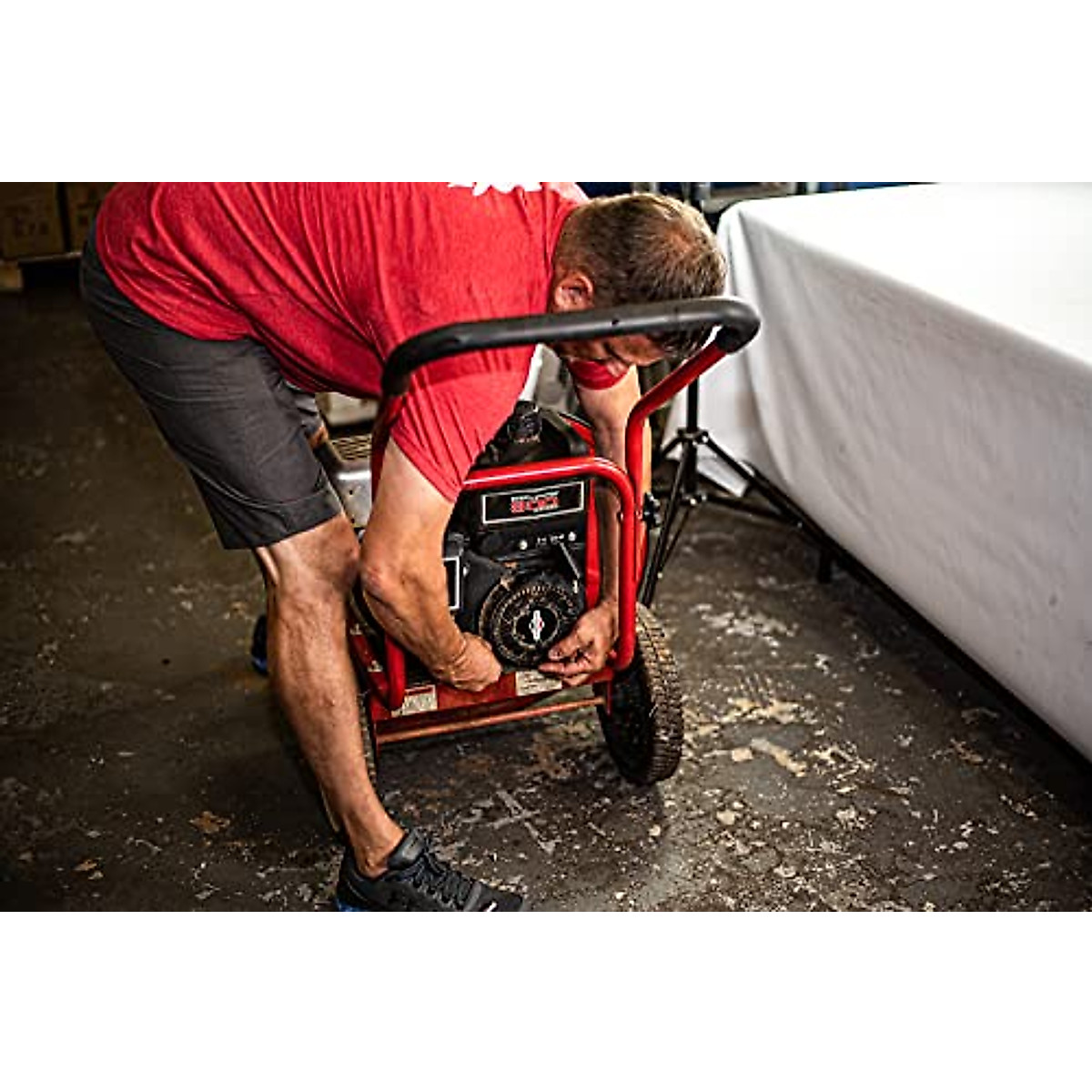 SGT KNOTS #4 Dacron Polyester Pull Cord - Small Engine Replacement Cord Rope for Lawn Mowers, Generators & More (10 feet, Orange)