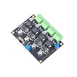 KNACRO LM2596 DC DC Converter Multi Channel 3.3V 5V 12V ADJ (Vin-1) Adjustable Output Switching Power Supply Step-Down Power Supply Module