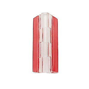 LC LICTOP Self-Adhesive Clear Acrylic Plexiglass Lucite Hinge (45x34mm/1.77"x1.34") 5pcs