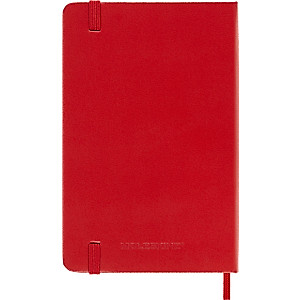 Moleskine Classic 12 Month 2023 Weekly Planner, Hard Cover, Pocket (3.5" x 5.5"), Scarlet Red