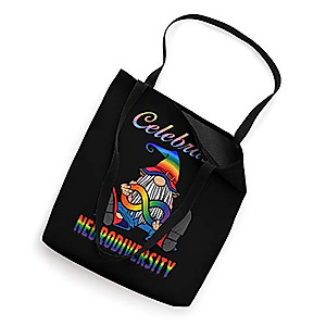 Celebrate Neurodiversity Autism ADHD Awareness Gnome Womens Tote Bag