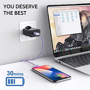 iPhone Charger Cable 5Pack【3/3/6/6/10FT】iPhone Charger Cord MFi Certified Lightning Cable, Fast iPhone Charging Cord Nylon Braided USB Lightning Cable Compatible iPhone14 13 12 11/ XS/Max/XR/X/8/7//6/