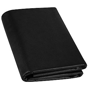 YLM1991 Upholstery Black Cambric Dust Cover Fabric Replacement 62" x 118"(Fire Retardant Dust Cover Fabric 3yds)