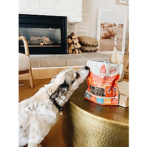 PLATO Small Bites Training Dog Treat Variety Pack, (1) 6oz Bag of Each: Salmon, Organic Chicken, Duck, Lamb, 1.5lb Total