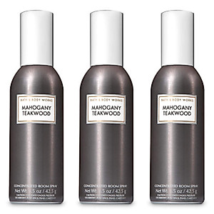 Bath & Body Works Mahogany Teakwood Room Spray - Lot of 3