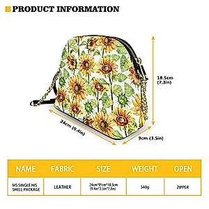 doginthehole Mermaid Print Crossbody Bags for Women Girls,Pink Purple Travel Shoulder Bags Leather Waterproof Tote Handbag Purses