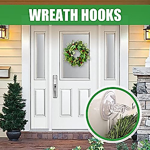 EAMOMORK Suction Cup Hooks for Shower, Large Razor Heavy Duty Suction Cup Hooks, Wreath Hangers for Front Door Window Glass Kitchen Towel Loofah Utensils (2 Packs)